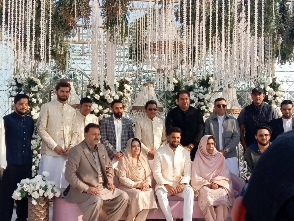 Pakistani pacer Haris Rauf married to his class fellow today - Times of ...